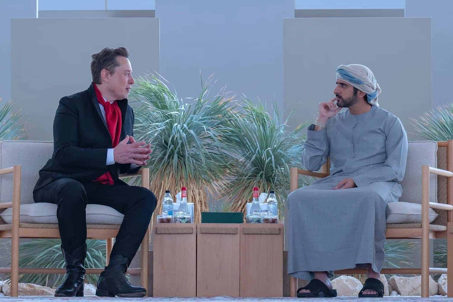 Elon Musk Discussed Artificial Intelligence and Technology Cooperation ...